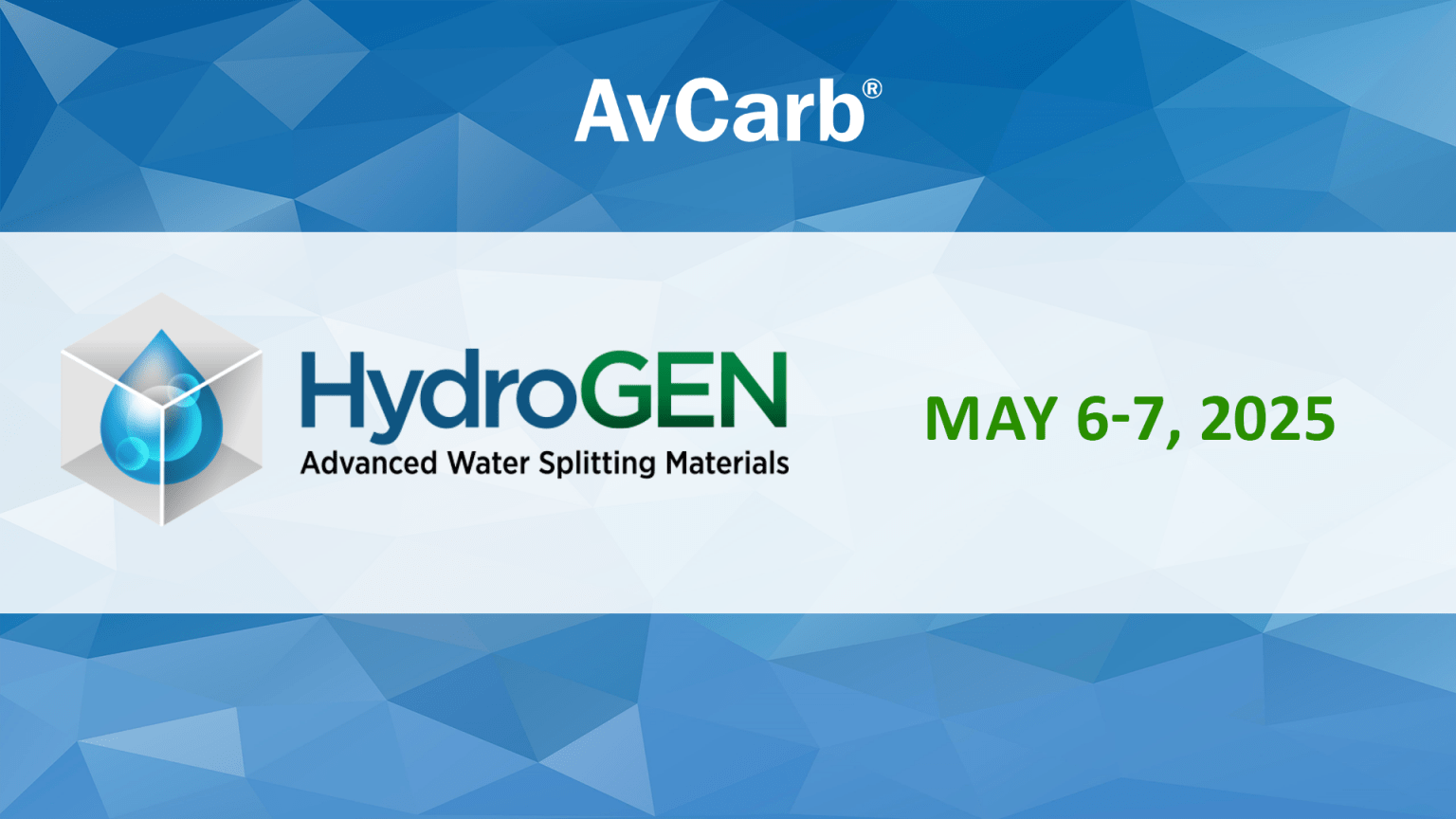 AvCarb Sponsors 7th Annual Advanced Water Splitting Meeting ...