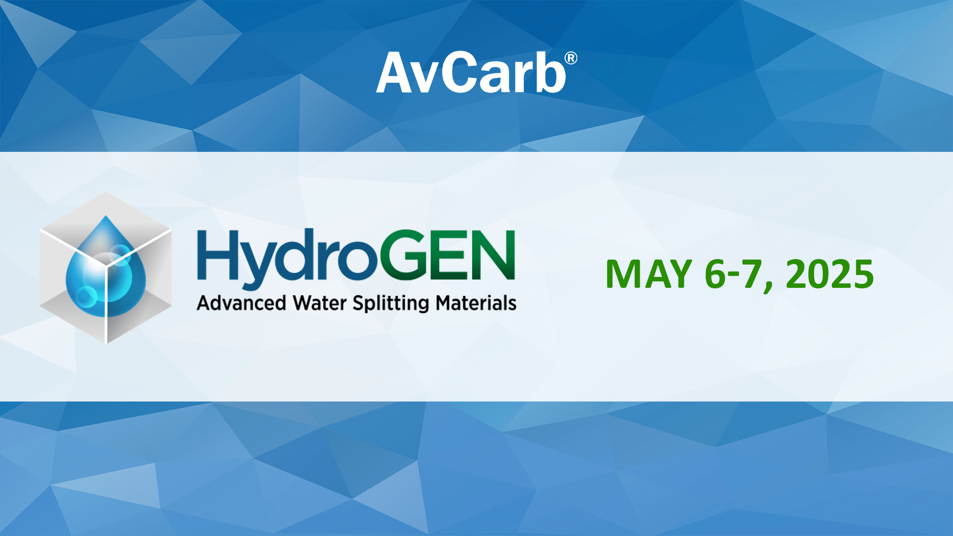 AvCarb Sponsors 7th Annual Advanced Water Splitting Meeting ...